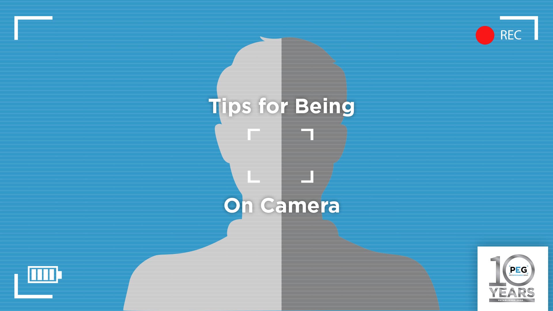 Tips for Being on Camera - PEG Blog